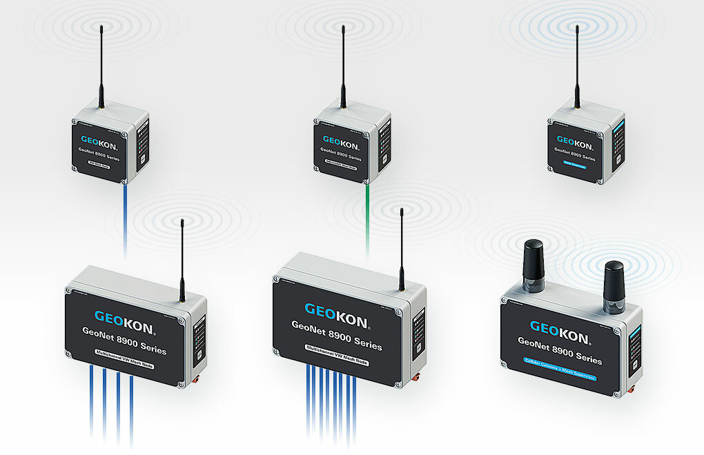 Bộ ghi dữ liệu – Datalogger Không dây GEONET 8900 Series Geokon - ANS ...